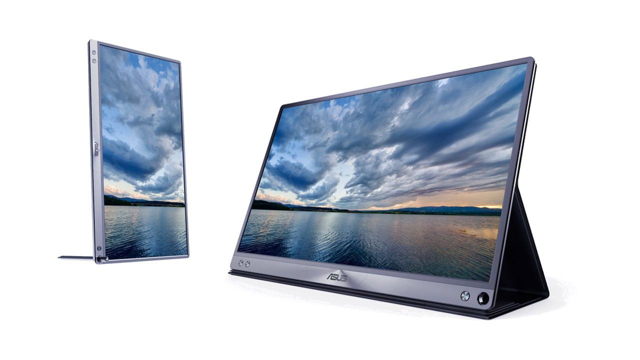 Самый лёгкий и тонкий в мире мобильный монитор ASUS. Странная штука ...