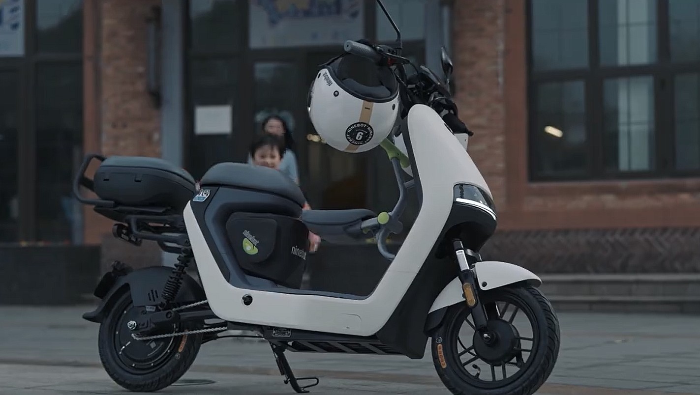 Ninebot показала доступный электромопед A30C — Wylsacom