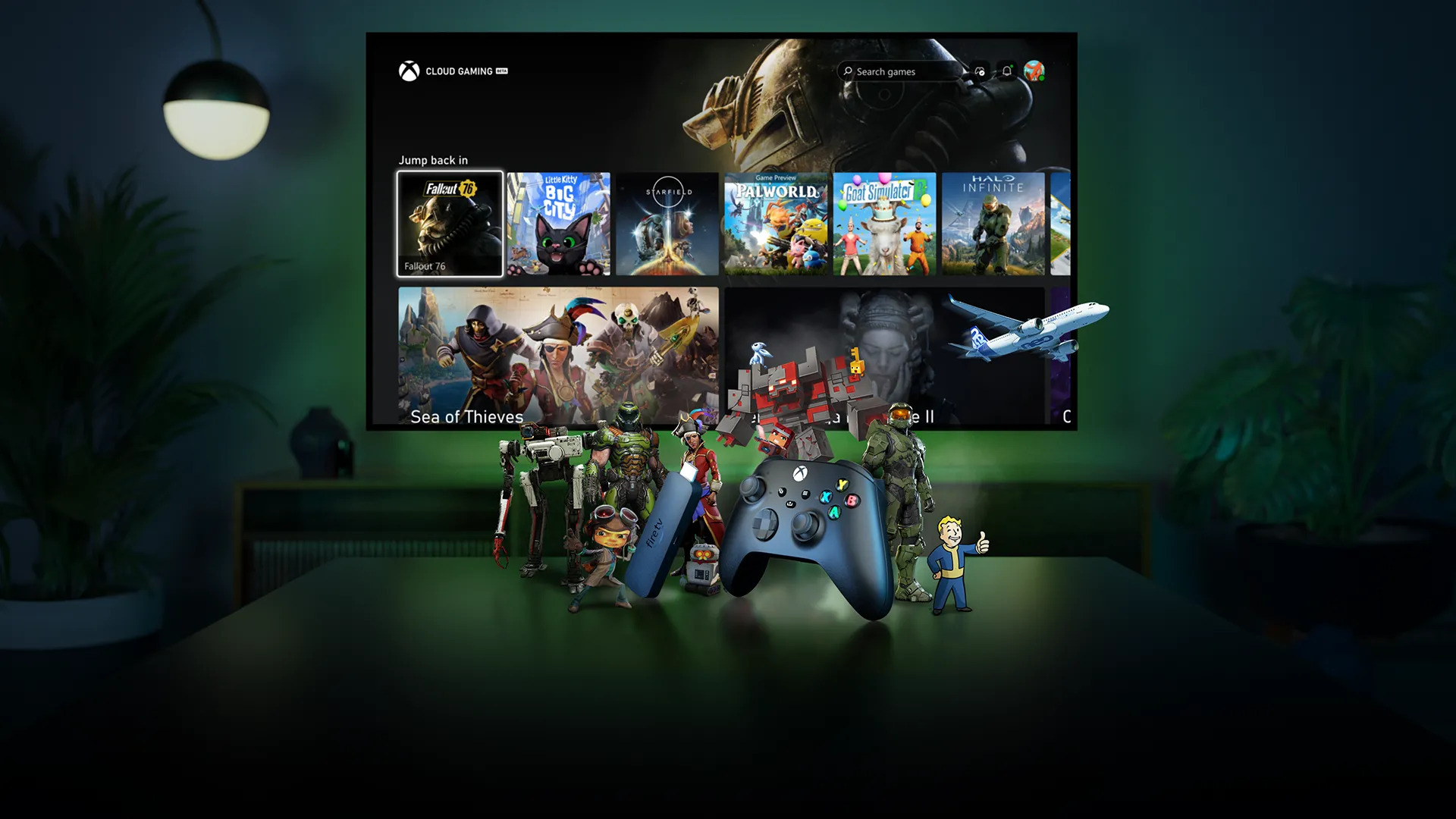 Xcloud on tv store